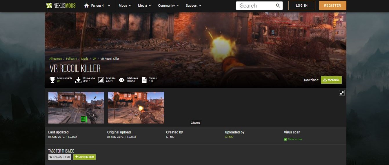 Essential Fallout 4 VR Mods for Rift, Quest, PCVR